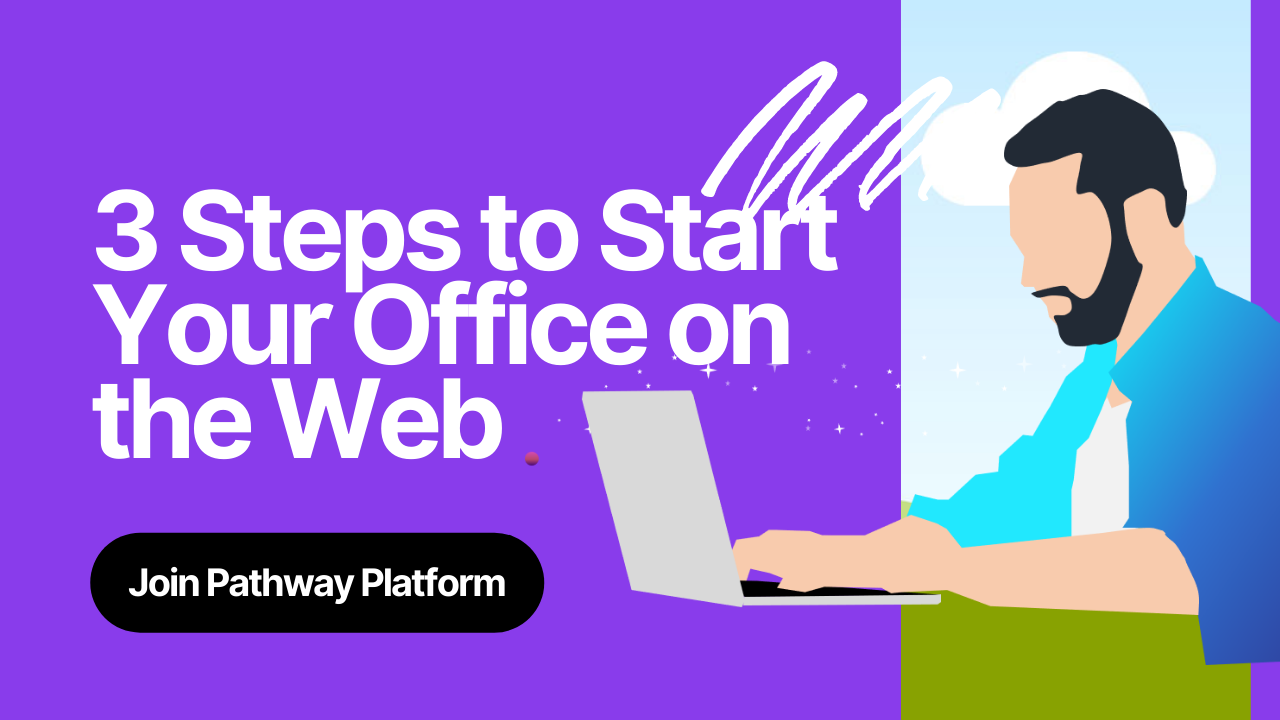 Follow These Three Steps to Start Your Office on the Web | Pathway for ...